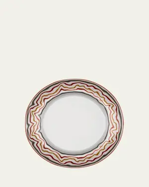 THE LINO Lio Dinner Plates, Set Of 4 Terracota