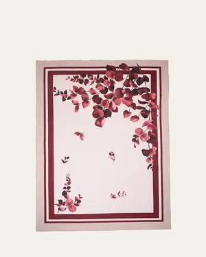 THE LINO Eucalyptus Tablecloth, 71" X 98 - Red