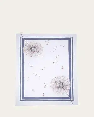 THE LINO Dandelion Tablecloth, 71" X 125 - Navy