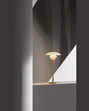 Louis Poulsen Ph 3/2 Table Lamp, 19 - Brass Metalized