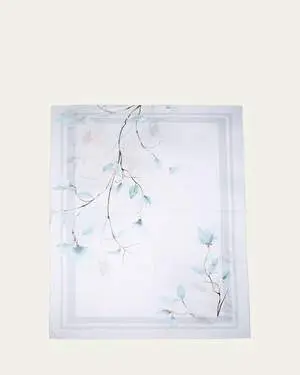 THE LINO Japan Aqua Tablecloth, 71" Square Aqua