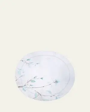 THE LINO Japan Tablecloth, 71" Round - Aqua