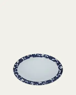 THE LINO Night Serving Plate, Small - Navy