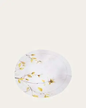 THE LINO Japan Tablecloth, 71" Round - Yellow