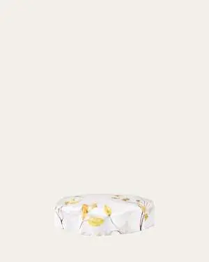 THE LINO Japan Tablecloth, 71" Round - Yellow