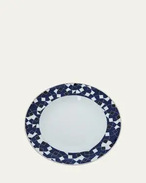 THE LINO Night Dinner Plates, Set Of 4 - Navy