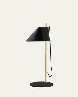 Louis Poulsen Yuh Brass Table Lamp - Brass/black