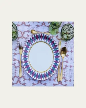THE LINO Armonia Dinner Plates, Set Of 4 - Red