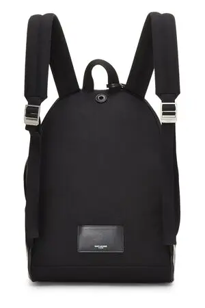 Saint Laurent Coated Canvas City Backpack