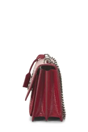 Saint Laurent Embossed Leather Sunset - Red