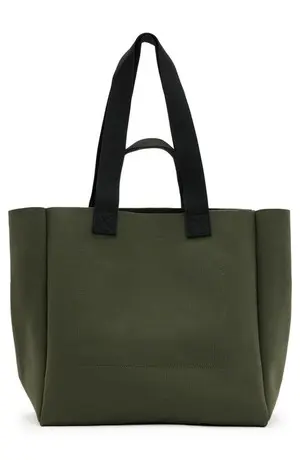 ALLSAINTS Izzy Recycled Polyester Tote - Olive Green