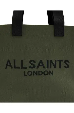 ALLSAINTS Izzy Recycled Polyester Tote - Olive Green