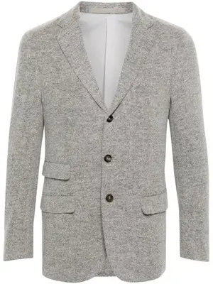 Eleventy Alpaca Wool-blend Blazer