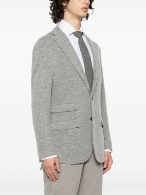 Eleventy Alpaca Wool-blend Blazer