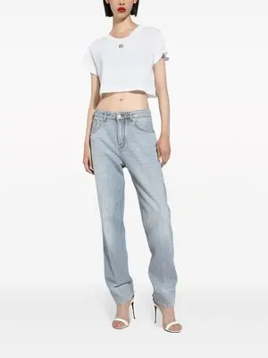 Dolce & Gabbana Mid-rise Boyfriend Jeans - Blue