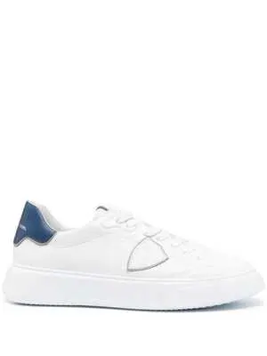 Philippe Model Leather Sneakers - White