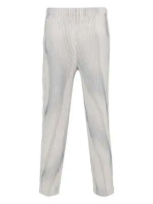 Issey Miyake Pleated Cropped Trousers
