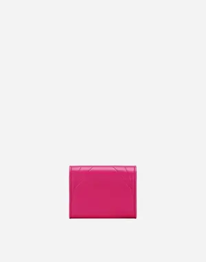 Dolce & Gabbana Devotion French Flap Wallet - Pink