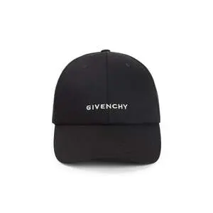 Givenchy Curved Logo Cap - Black