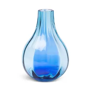 KOSTA BODA Iris Vase - Blue