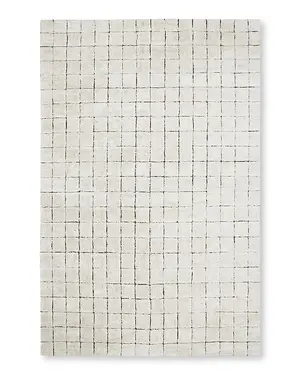 LORENA CANALS Maxi Mosaic Area Rug, 6'7 X 9'10 - Ivory/natural