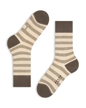 Falke Cotton Blend Mid-calf Socks - Clay