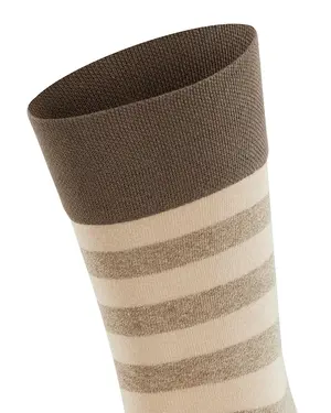Falke Cotton Blend Mid-calf Socks - Clay