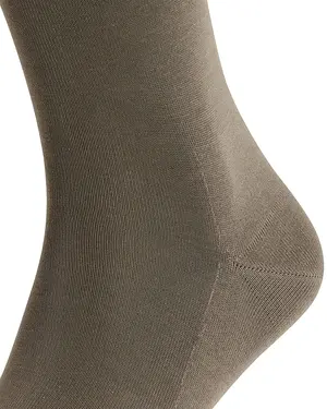 Falke Cotton Blend Mid Calf Socks - Vulcano
