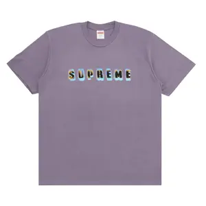 Supreme Stencil Tee 'dusty - Purple