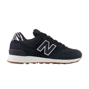 NEW BALANCE 574 Zebra Sneakers - Black