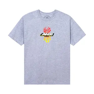 ANTI SOCIAL SOCIAL CLUB Hot At First Tee 'ash Heather - Grey
