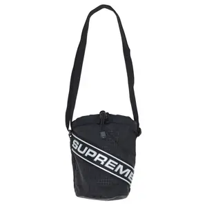 Supreme Small Cinch Pouch - Black