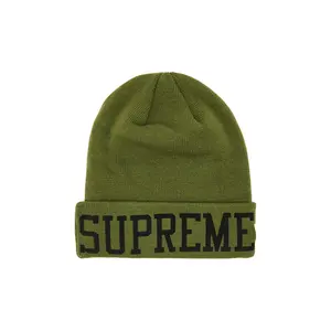 Supreme X New Era Varsity Beanie - Green