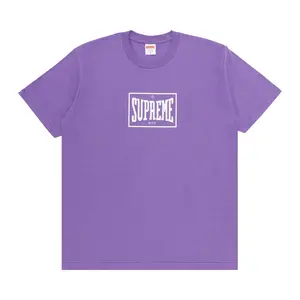 Supreme Warm Up Tee 'purple' Purple