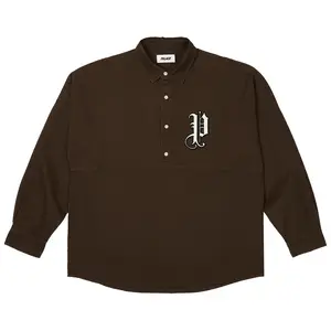 PALACE Old English Shirt - Brown