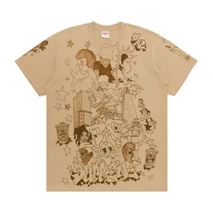 Supreme Downtown Tee 'khaki - Tan