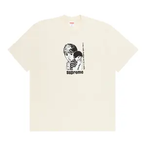 Supreme Freaking Out Tee 'natural - Cream