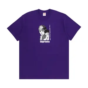 Supreme Freaking Out Tee - Purple