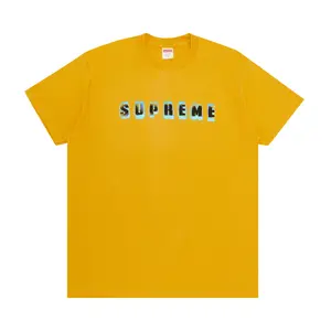 Supreme Stencil Tee 'mustard - Yellow