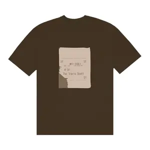 TRAVIS SCOTT X Cactus Plant Flea Market Grill Slip T-shirt - Brown
