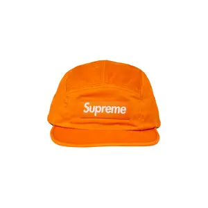 Supreme Washed Chino Twill Camp Cap - Orange