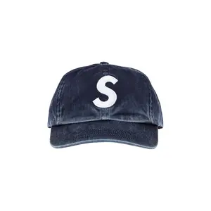Supreme Pigment Print S Logo 6-panel Cap - Blue
