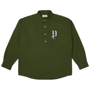 PALACE Palace Old English Shirt 'Huntsman' Green