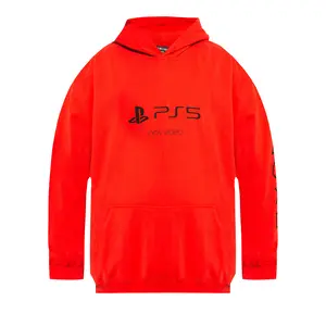 Balenciaga Playstation Boxy Hoodie - Red