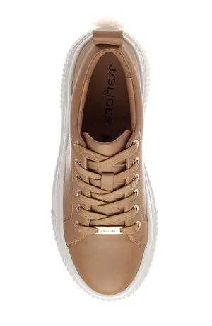 J/SLIDES NYC West Platform Sneaker - Nude