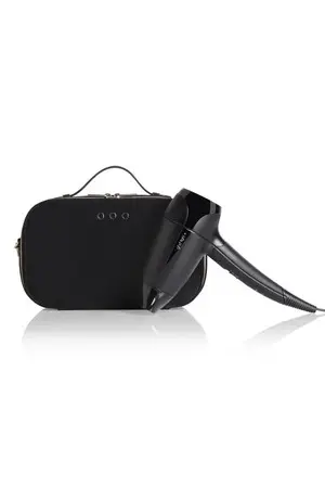 GHD Flight+ Travel Hair Dryer With Luxury Travel Case - Black