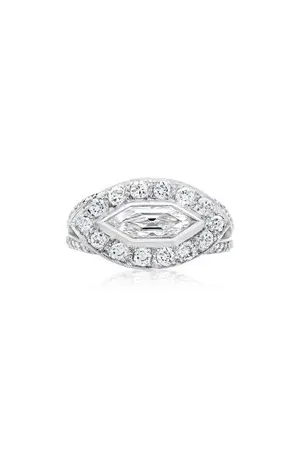 MINDI MOND Bullet Marquise Dinner Ring