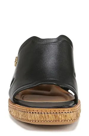 Franco Sarto Florence Wedge Slide Sandal - Black