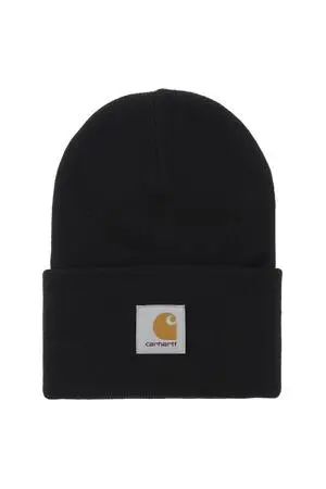 Carhartt Work In Progress Beanie Hat With Logo Patch