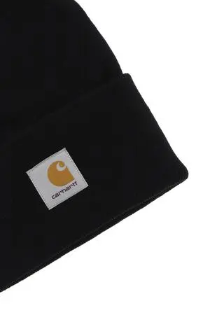 Carhartt Work In Progress Beanie Hat With Logo Patch